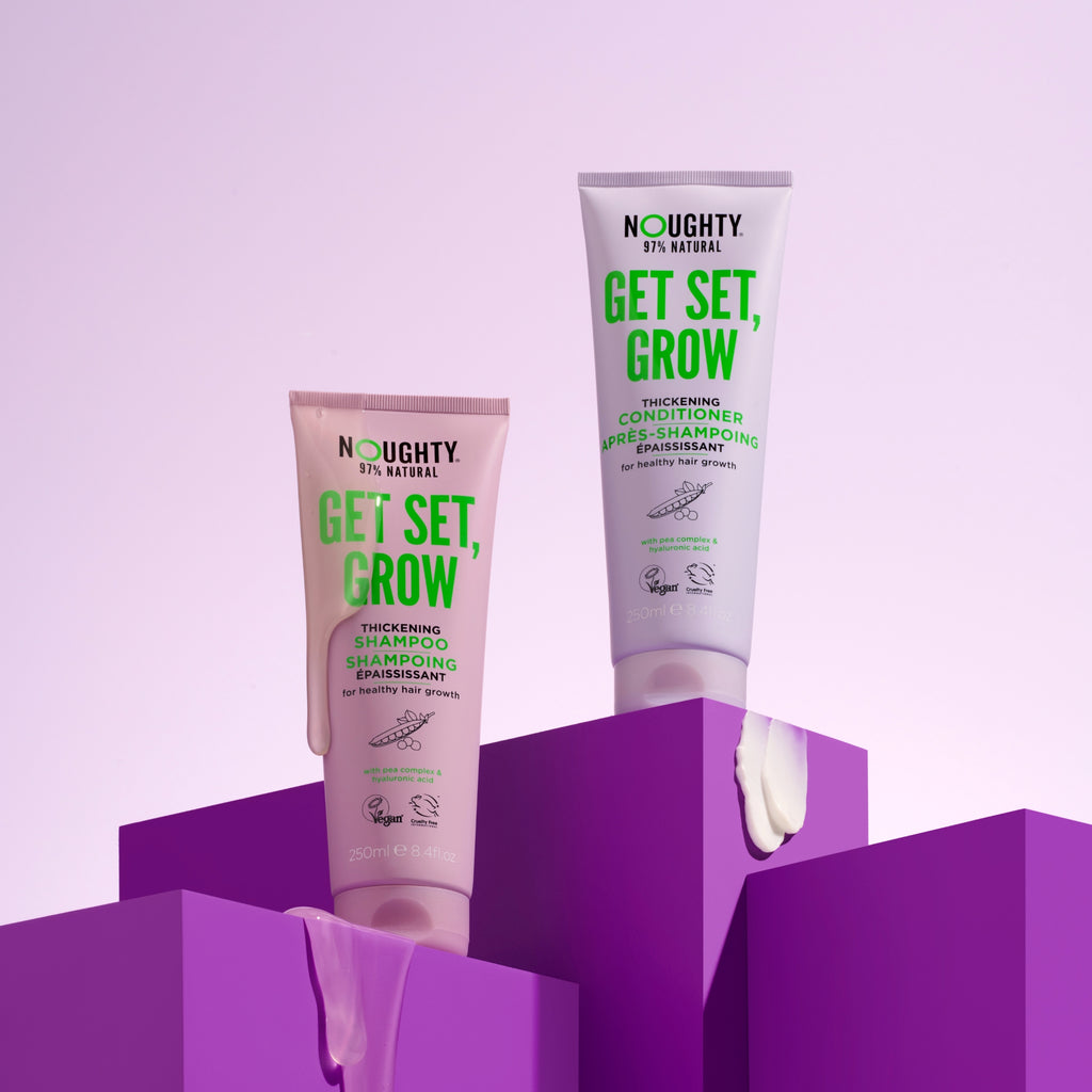 Noughty - Hair Thickening Get Set, Grow Shampoo & Conditioner Duo
