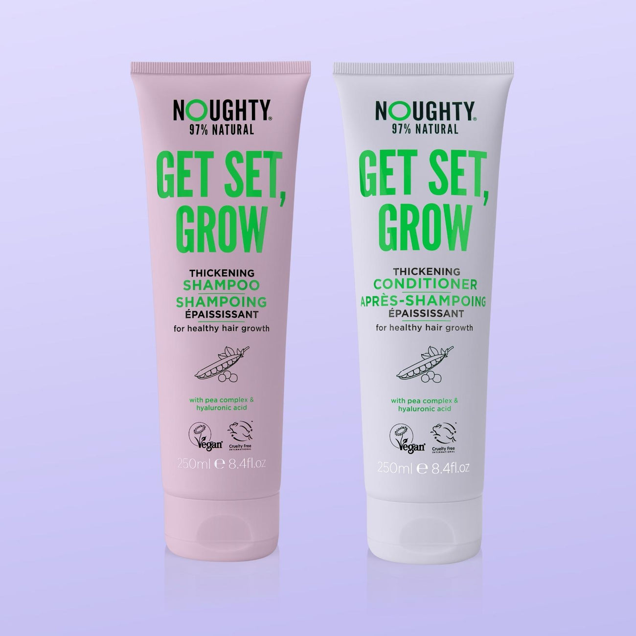 Noughty Haircare | Boost Hair Growth with Get Set Grow Collection
