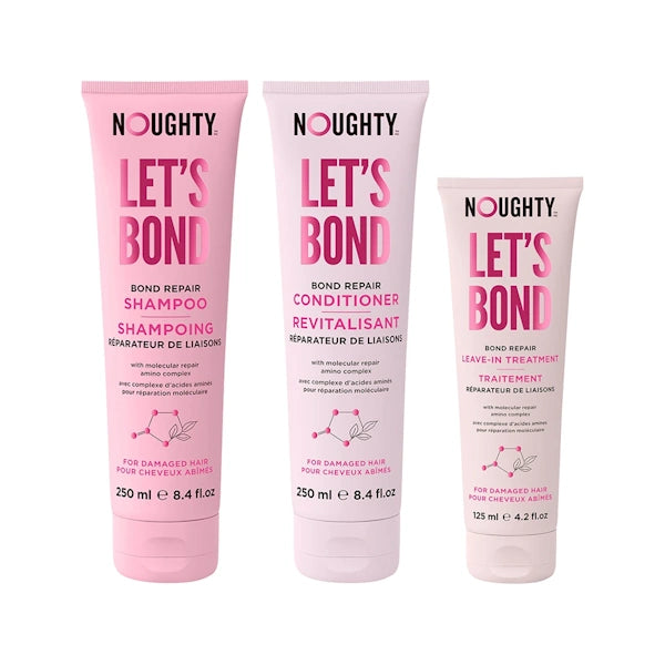 Noughty Let's Bond Repair Starter Bundle - Complete Hair Repair with ...