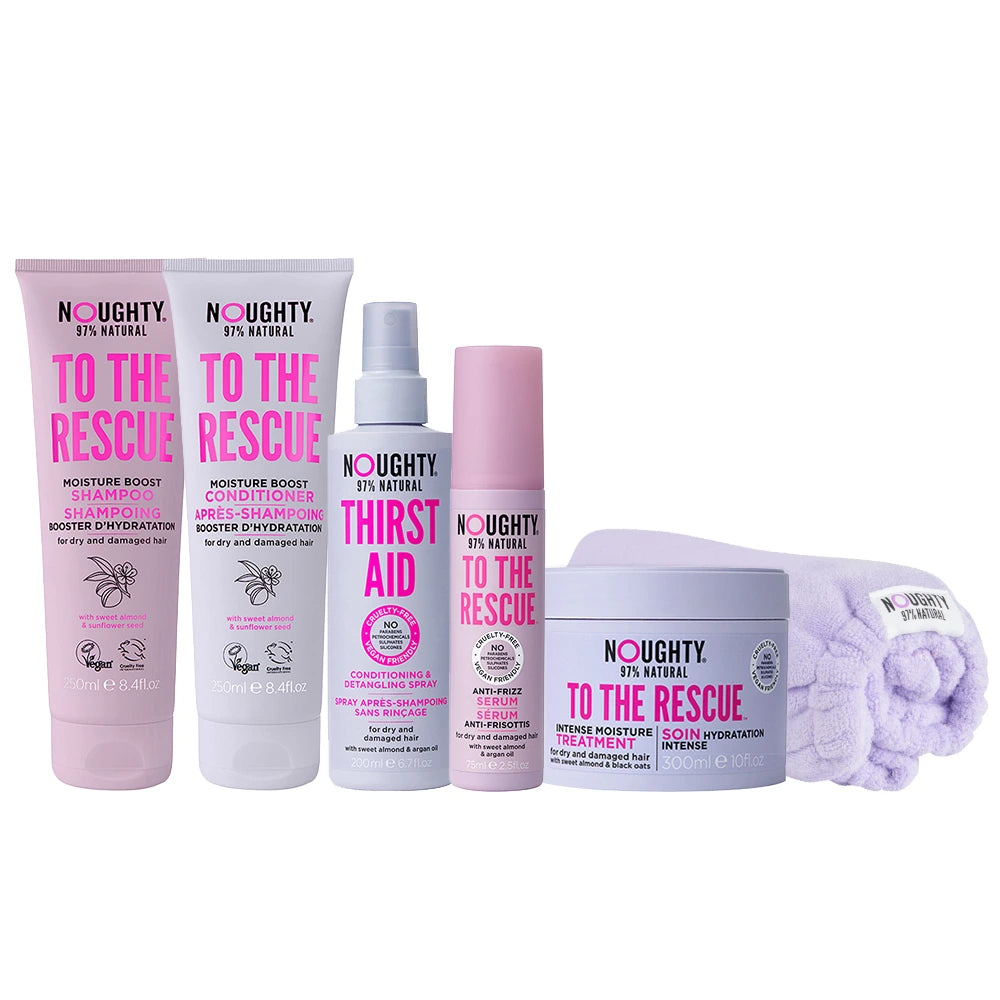 Noughty - Revive Your Locks: 6pc Bundle for Dry & Damaged Hair ...