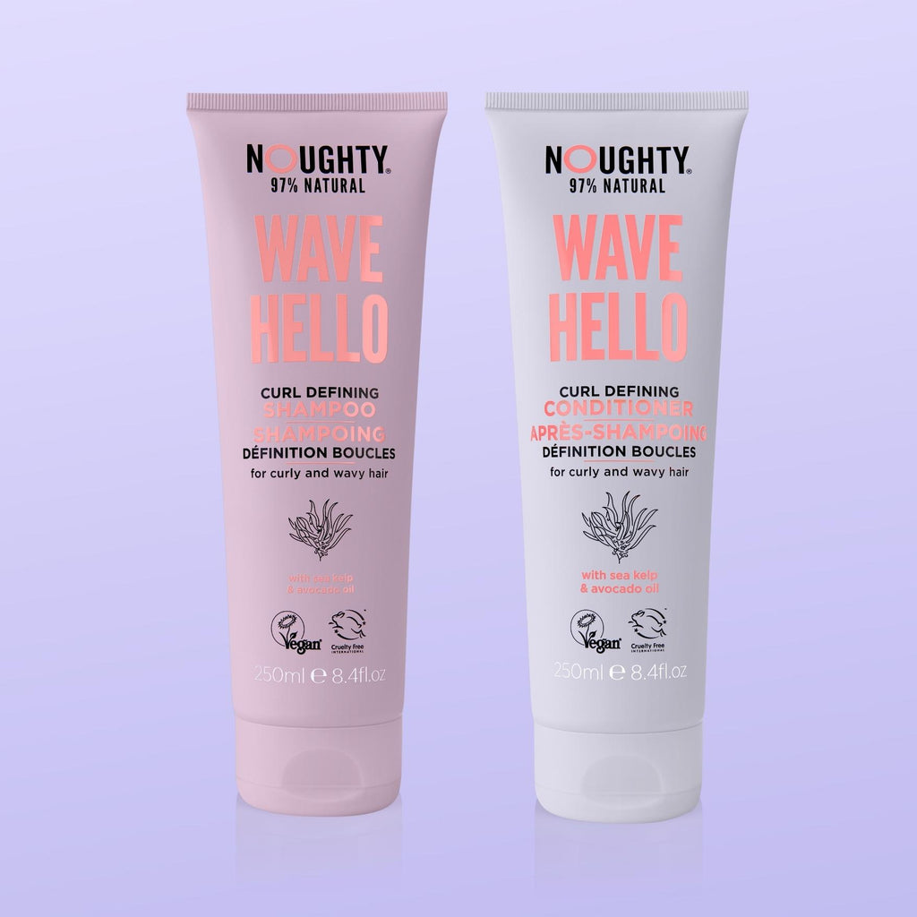 Noughty - Curly & Wavy Hair Wave Hello Shampoo & Conditioner Duo
