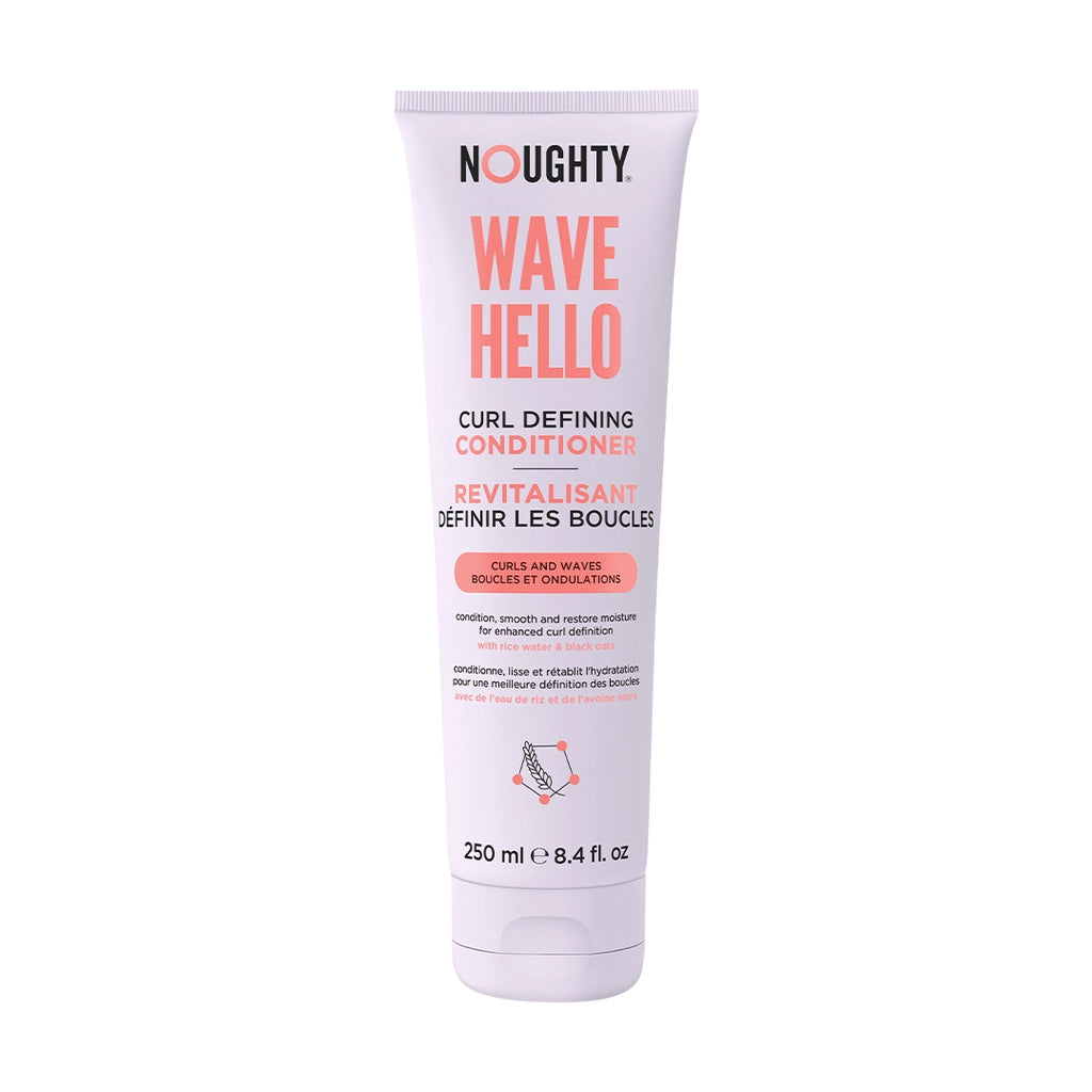 Noughty - Curly & Wavy Hair - Wave Hello Conditioner, 250ml & 1 Litre
