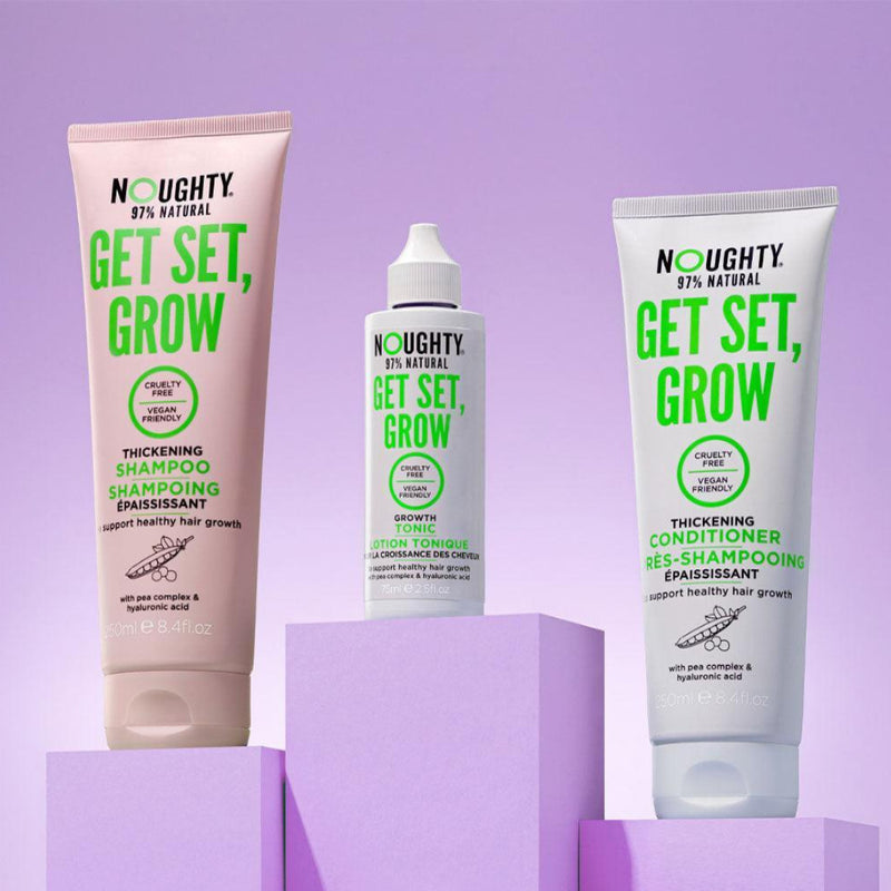 Noughty Haircare | Boost Hair Growth with Get Set Grow Collection
